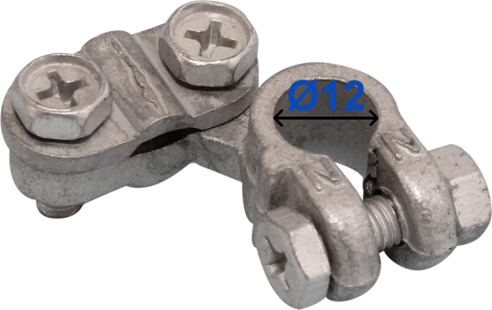 Battery terminal pole Positive Negative Easy - Raco Battery terminals