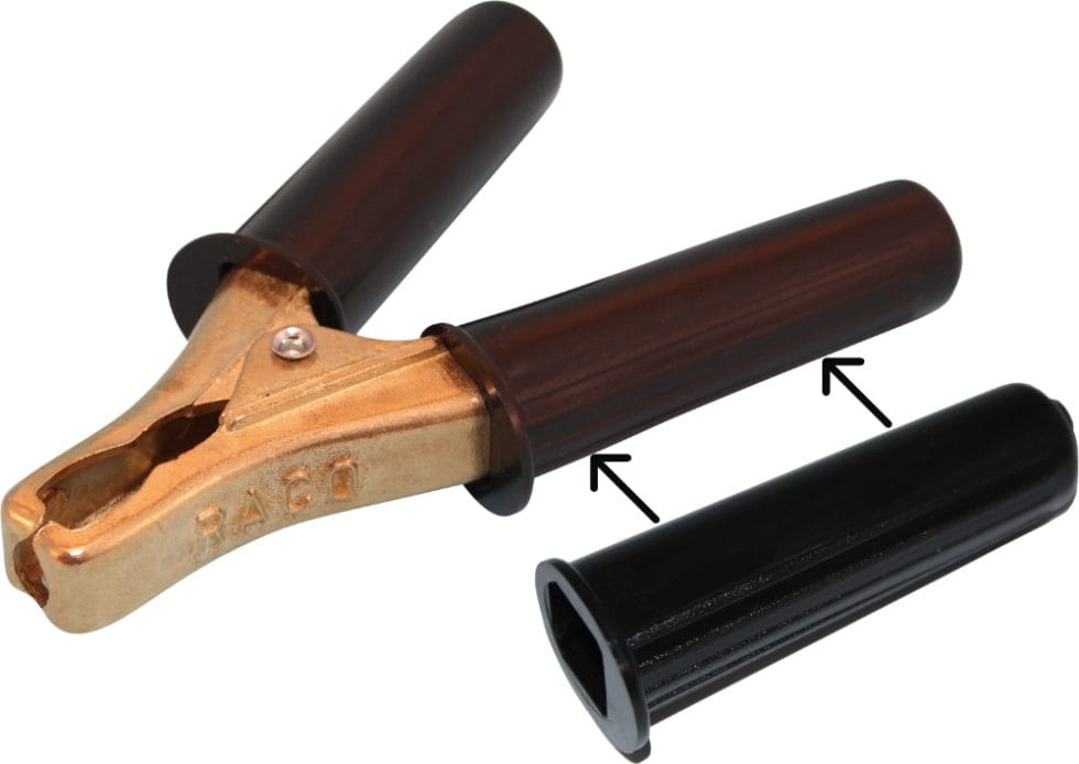 Ladeklemme ladetang batterinæb ladeclip krokodillenæb - Raco